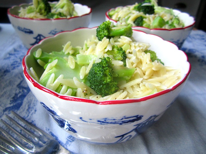 Scary Side Dish: Cheesy Broccoli Orzo