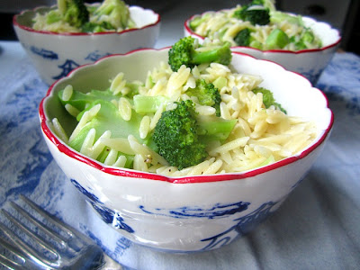 Scary Side Dish: Cheesy Broccoli Orzo
