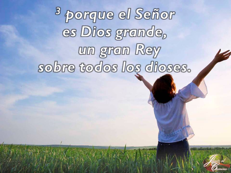 Junto al Camino: SALMOS 95: 1-7