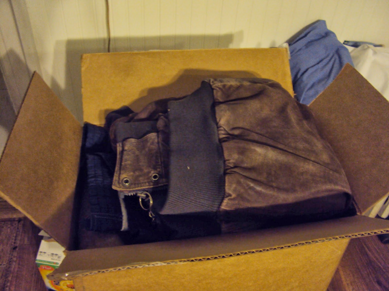 40 Boxes for 40 Days: DAY 6: A BOX OF COATS