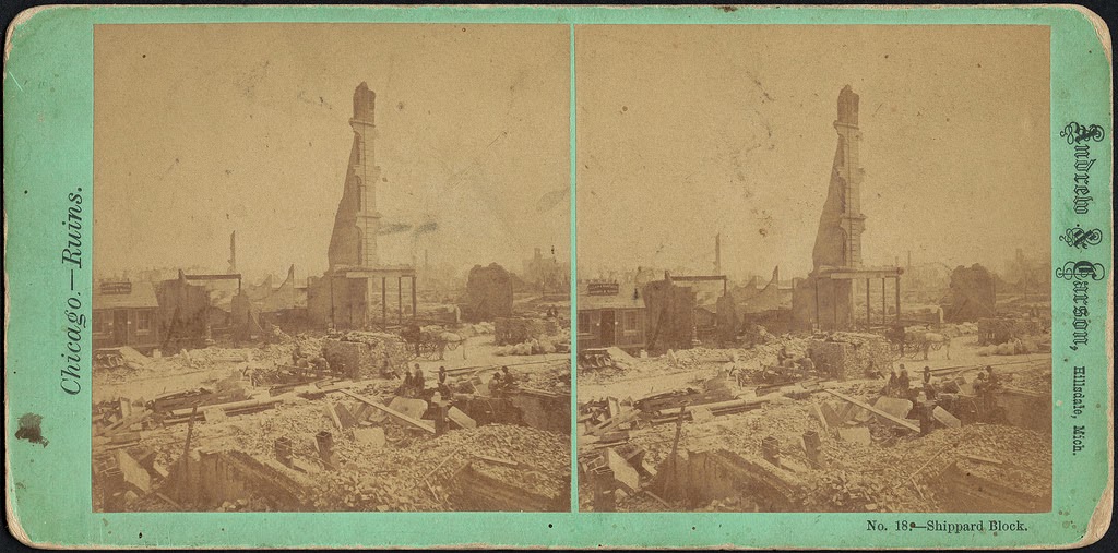 The Great Chicago Fire (Infographic) | Old Highway Notes