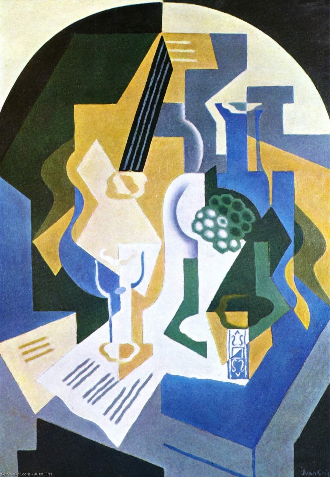 MI PINACOTECA: Cubismo. JUAN GRIS V.-1918 a 1921
