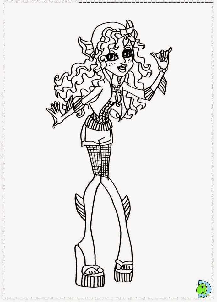 Dinokids - Desenhos para colorir: Desenhos de Monster High para colorir
