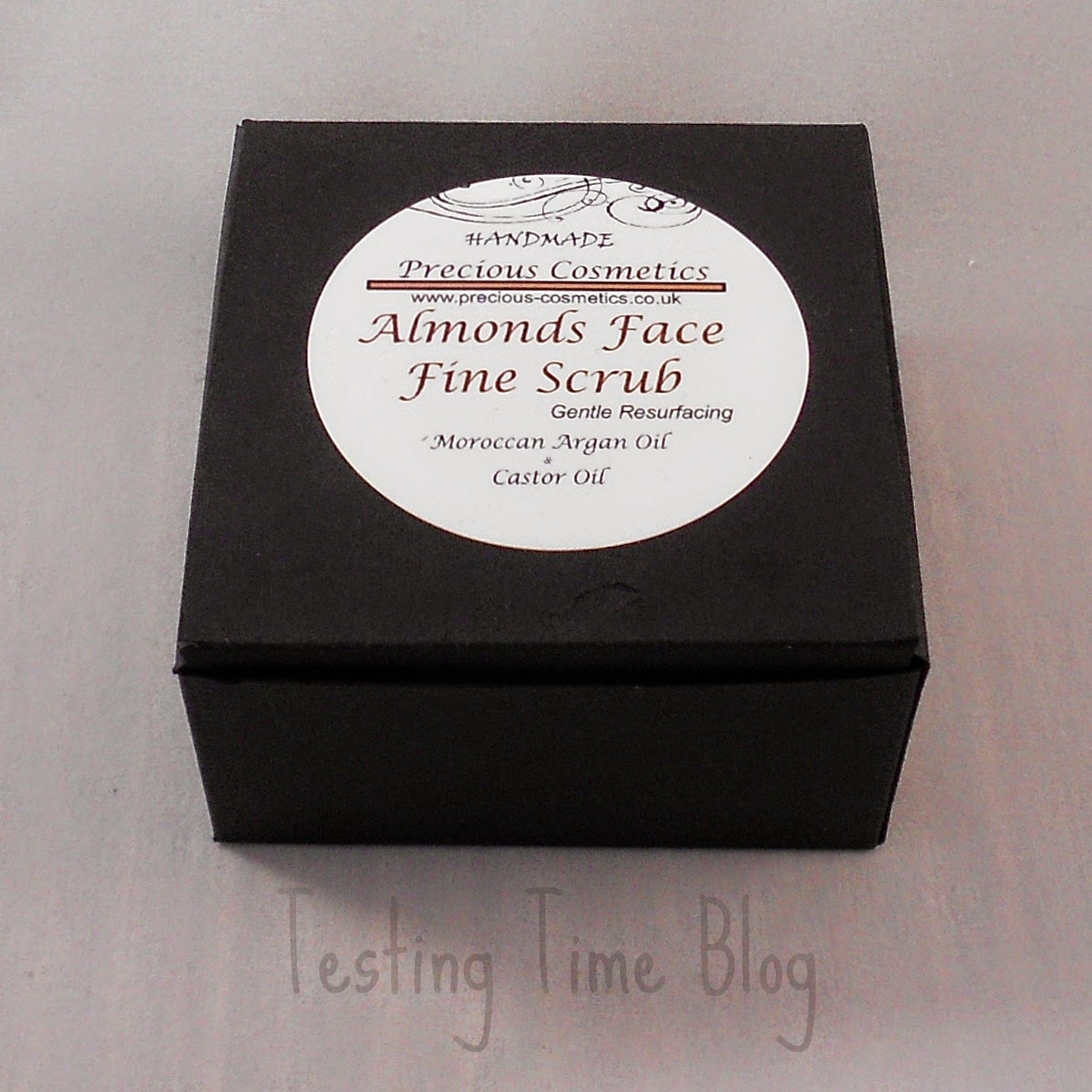 Precious Cosmetics Fine Almond Face Scrub - Testing Time Blog