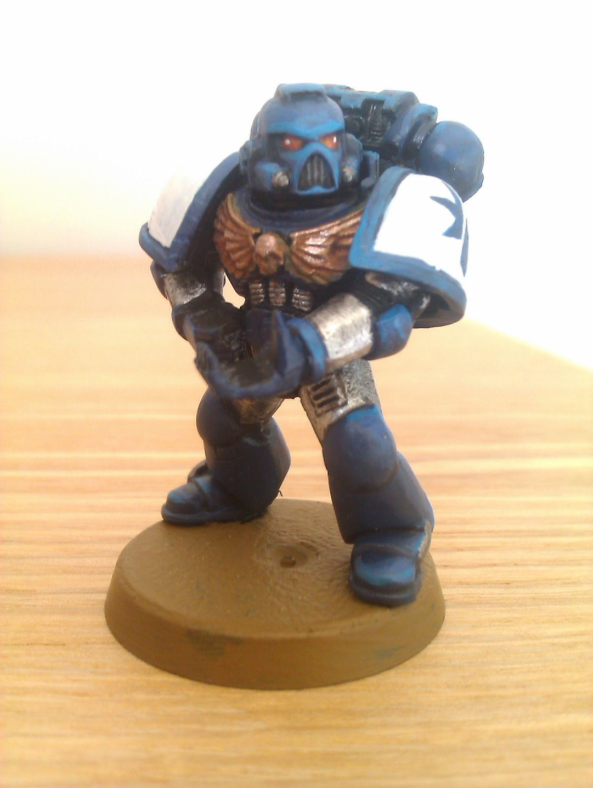 Astral Knights: Second test model for astral knights colour scheme.