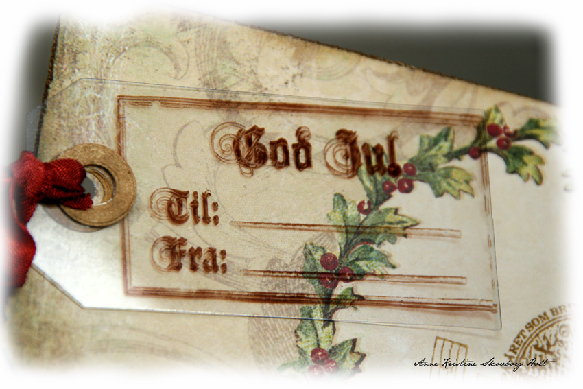 Anne's paper fun: Pakkelapper {DT Bikuben}