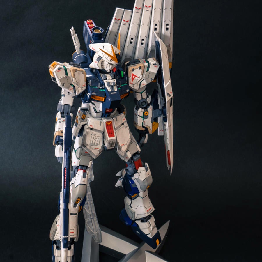 Custom Build: MG 1/100 RX-93 nu Gundam Ver. Ka "Detailed"