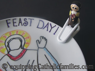It's My Feast Day Plate! - Equipping Catholic Families