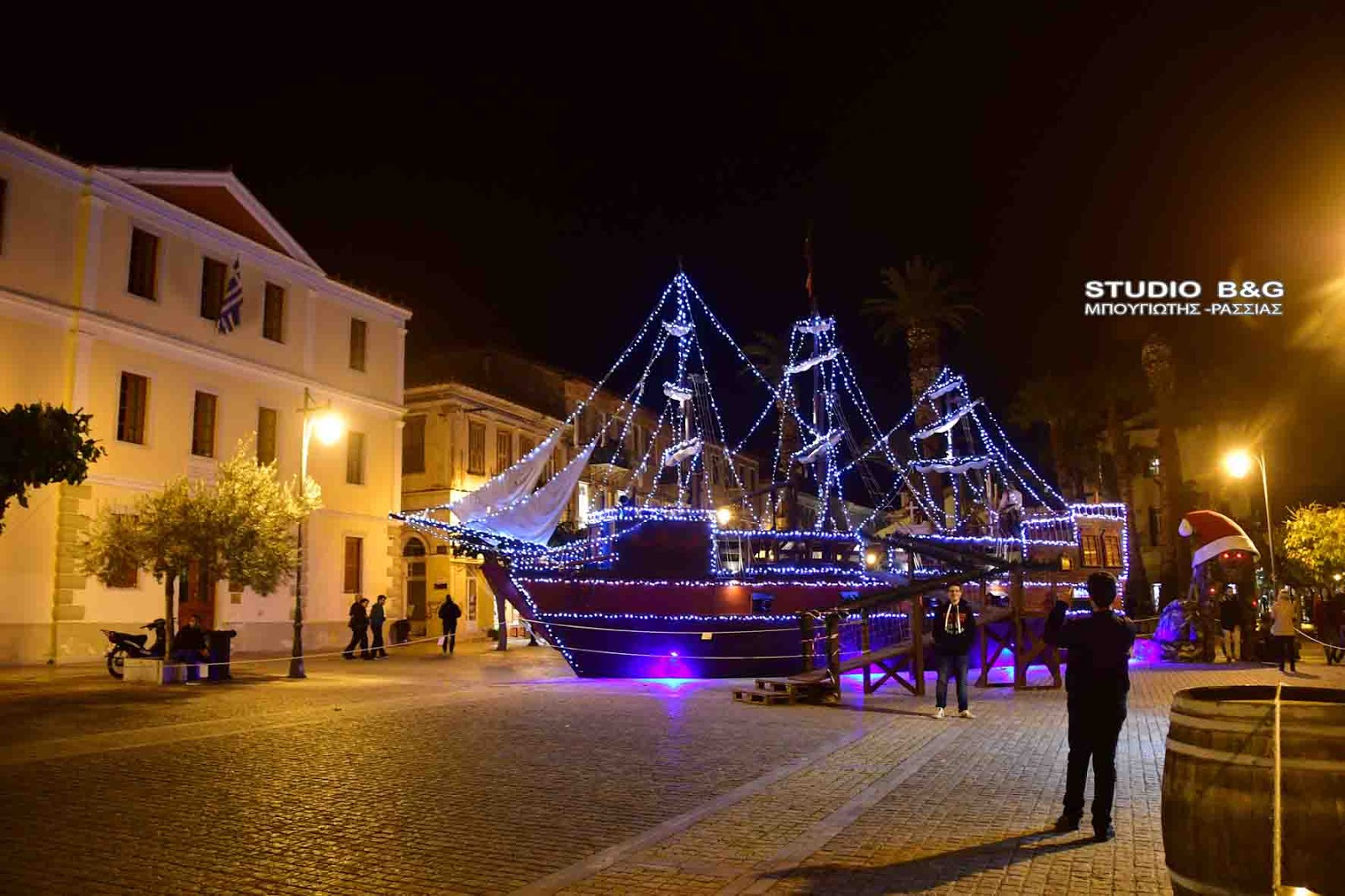 Πειρατικό καράβι στο Ναύπλιο για τα Χριστούγεννα - Αργολικές Ειδήσεις