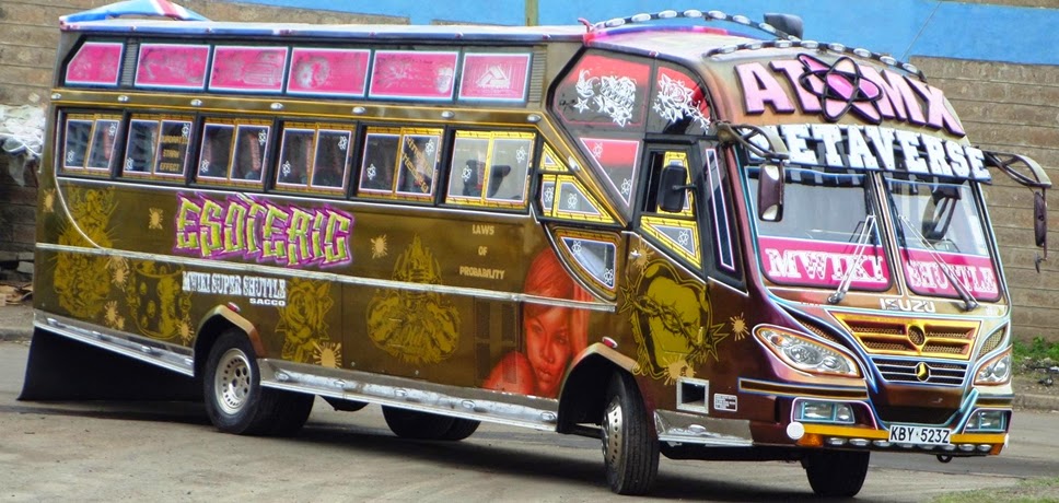 ALL THE NAIROBI MATATUS THAT HAVE SUPER DOPE PAINTINGS AND GRAFFITI'S ...