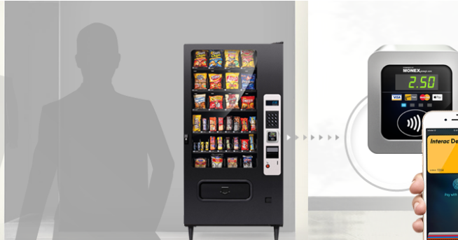 Vending Machine TAP&PAY using Android in Canada