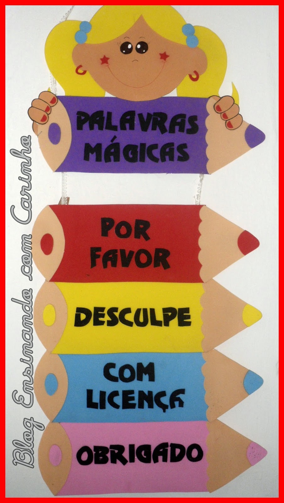 Painel das palavras mágicas - Sequências Didáticas