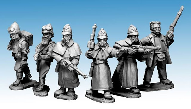 Wargame News and Terrain: Artizan Design: New Steampunk Miniatures Released