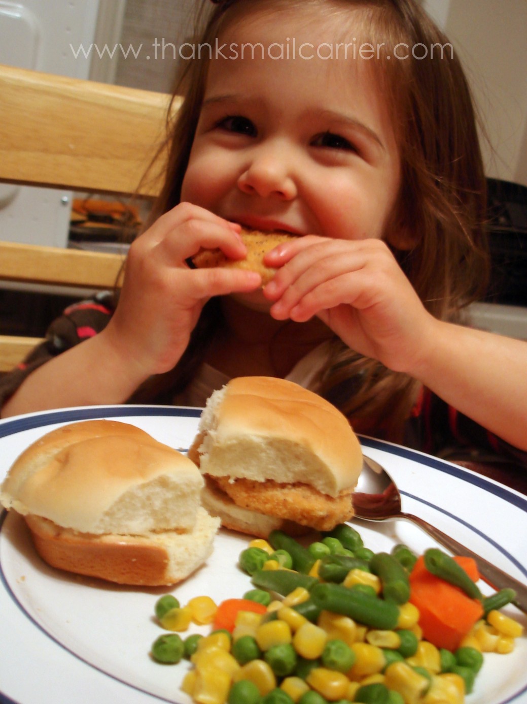 Thanks, Mail Carrier | Tyson Mini Chicken Sandwiches: A Quick and Easy ...