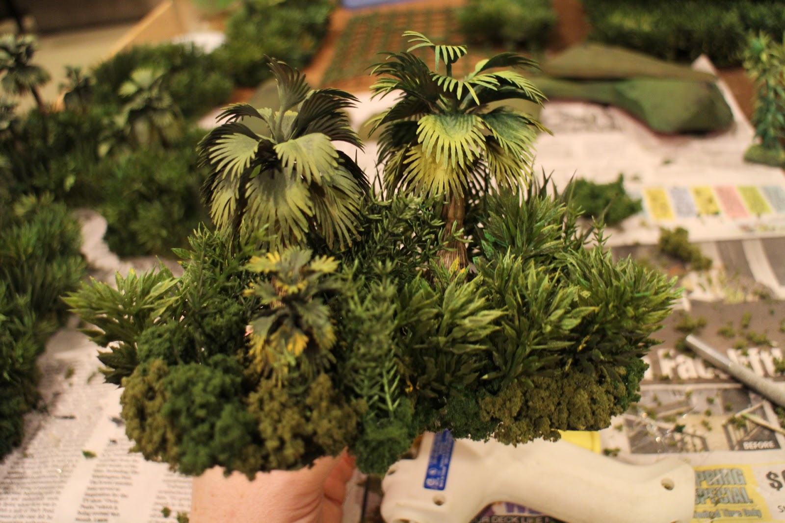 1000 Foot General: Making Jungle Terrain