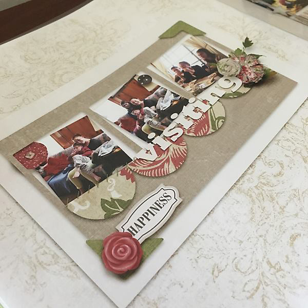 Amanda's Gift Album / Scrapping with Liz