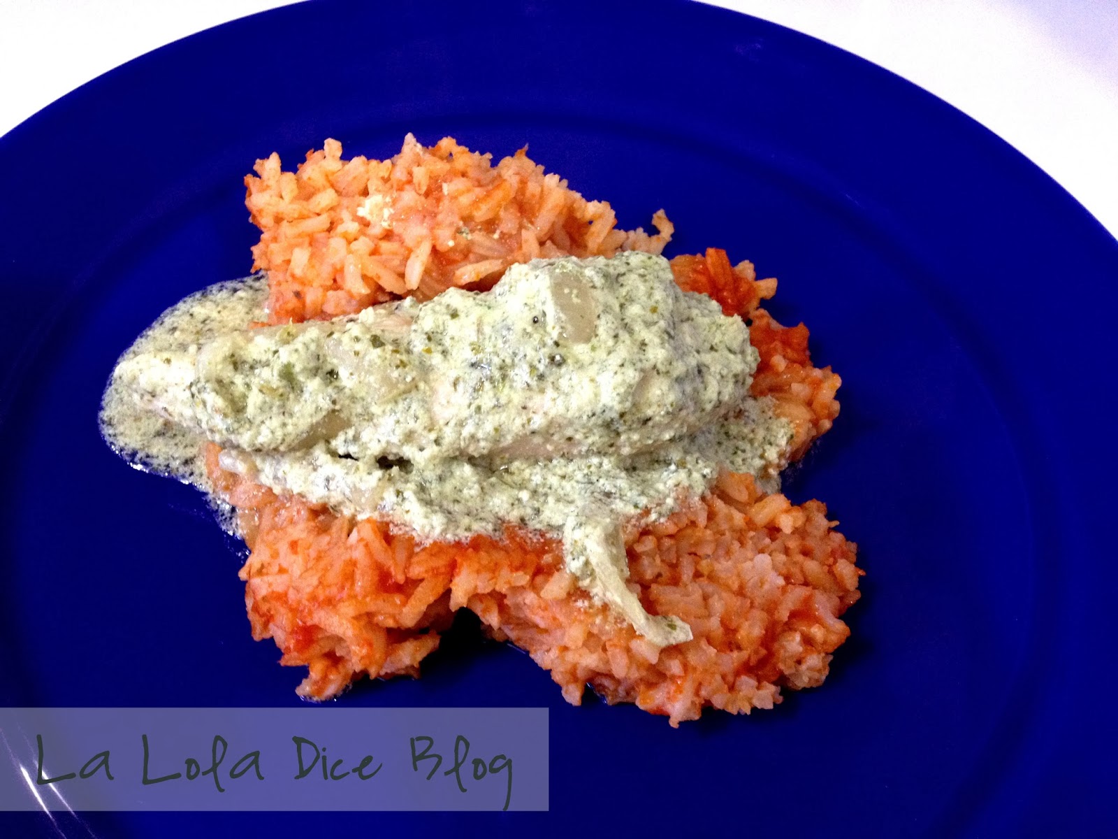 Pollo en Crema de Cilantro | La Lola Dice