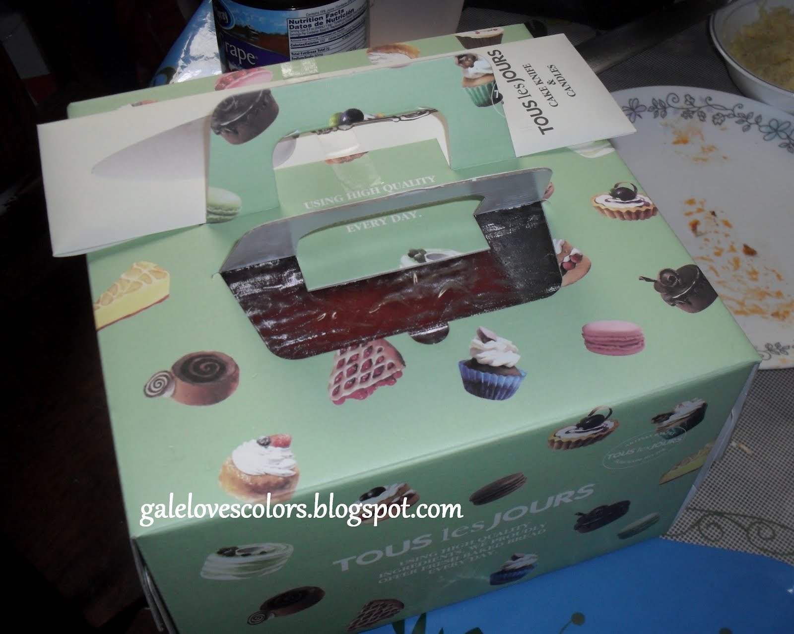 Gale Loves Colors: Gale Eats: Tous Les Jours Cake