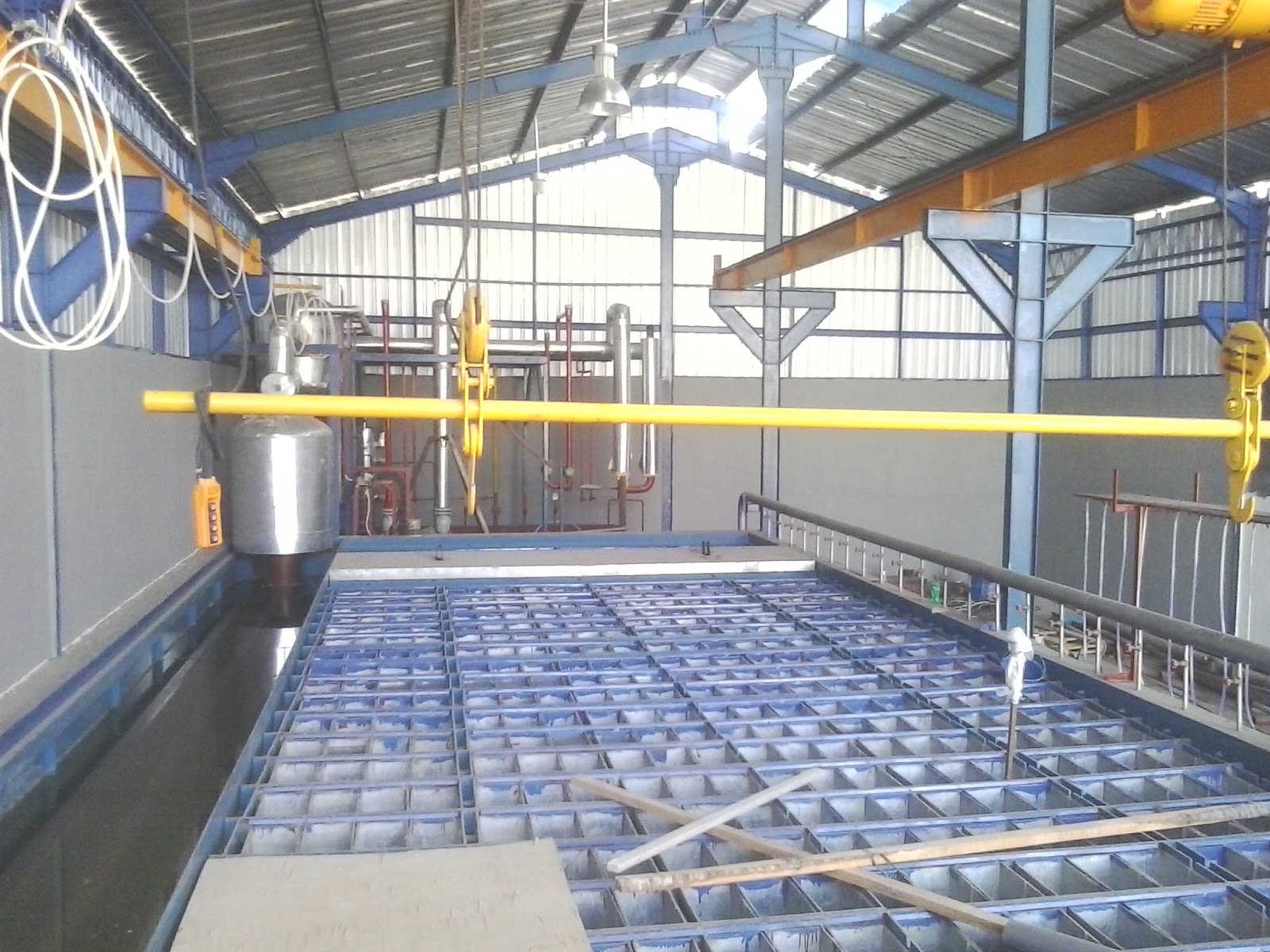 Pembuatan Pabrik Es Batu Kapasitas 30 Ton Perhari Cetakan Ukuran 50kg ...