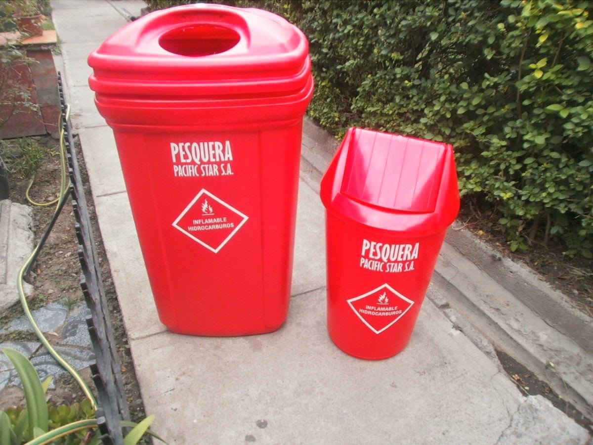 COLORES DE RECICLAJE DE BASURA