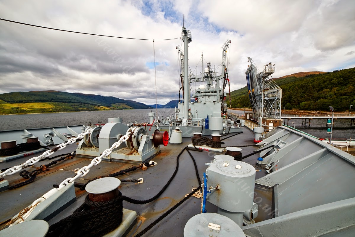 Dougie Coull Photography: RFA Gold Rover at Loch Striven