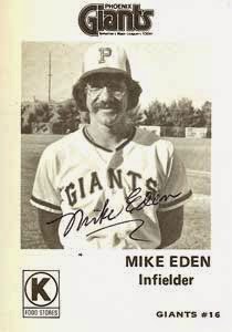 Atlanta Braves #100 Favorite Players from the 1970's: MIKE EDEN