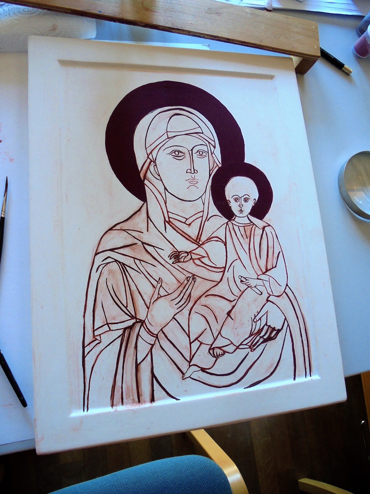 Bildergalerie: Ikonen zu malen hat mich wirklich "gepackt"