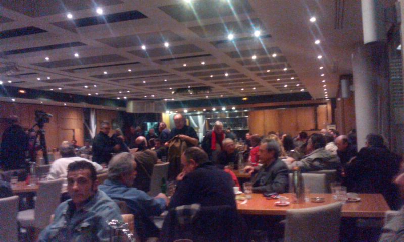 AMMOSIMATHIA BLOG: Σε μια καταμεστη απο κοσμο αιθουσα μιλησε σημερα το ...