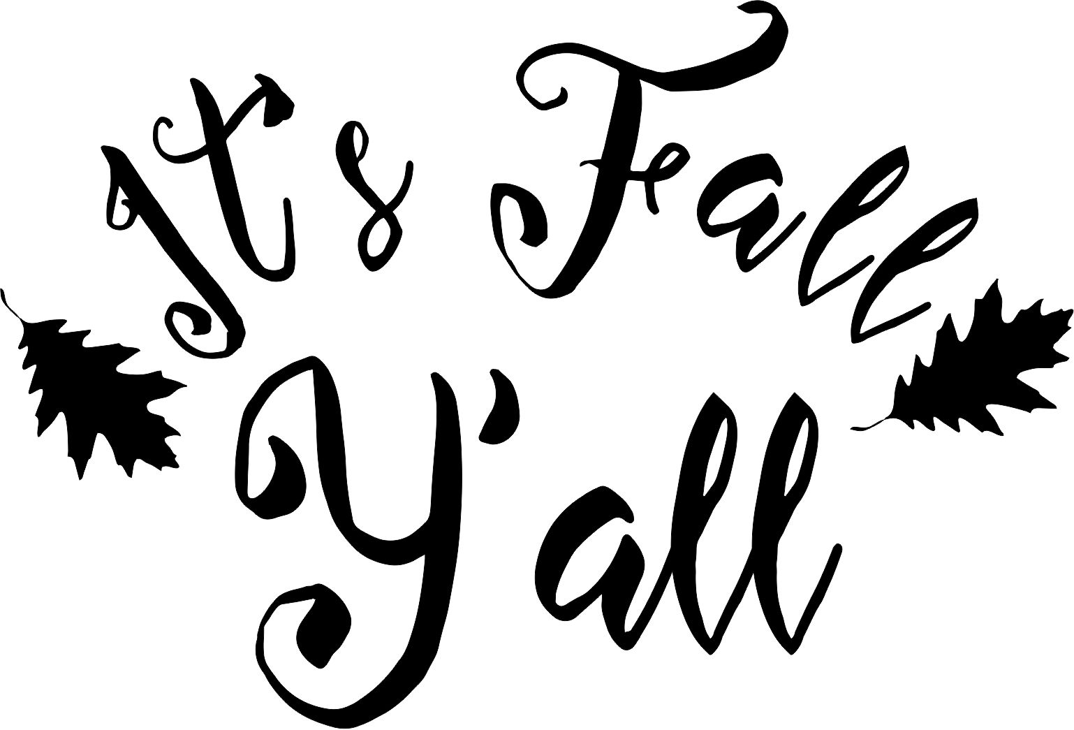 Happy Fall Y'all Free SVG Files