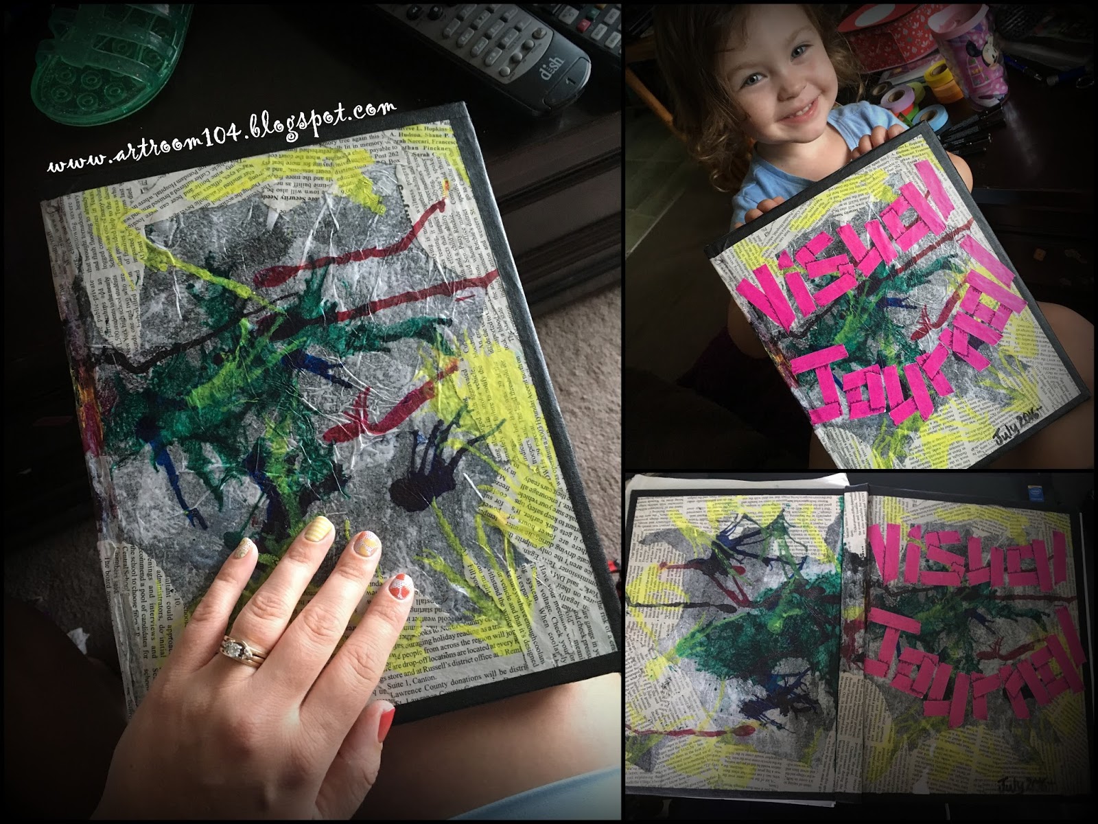 Art Room 104: Visual Journals and Daily Bell Ringers