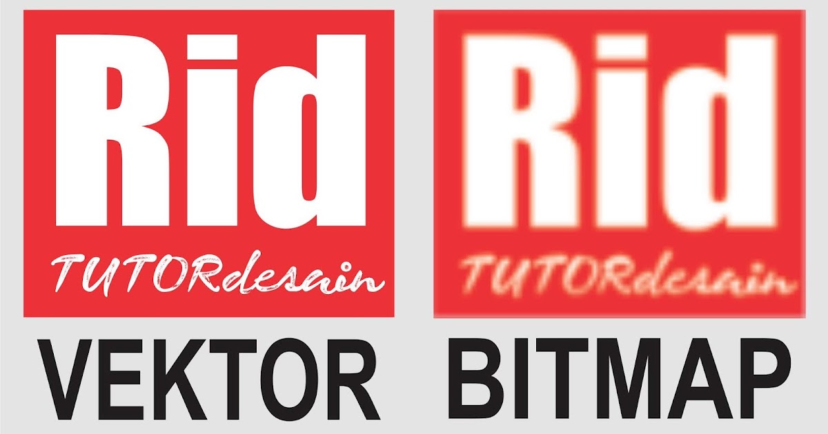 Pengertian Grafis Vektor dan Grafis Bitmap - TUTORiduan.com