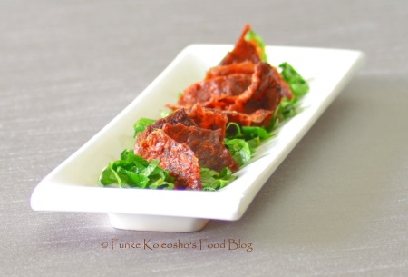 Kilishi - A Nigerian Jerky Delight!