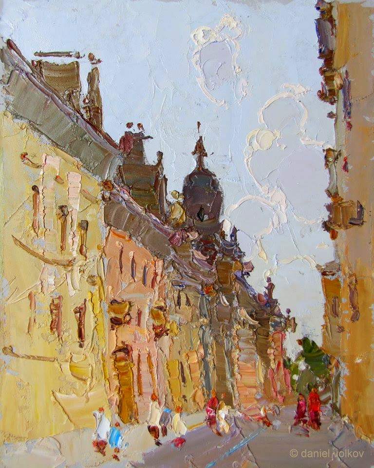 Даниил Волков/Daniil Volkov, 1974 | Abstract Impressionist painter ...