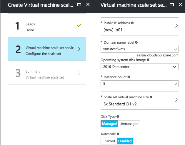 Virtual Machine Scale Sets