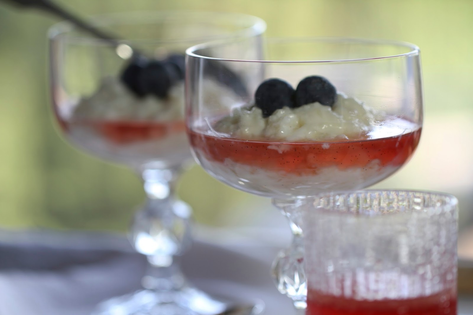 Red, White and Blue Pudding for July 4 - Ever Open Sauce