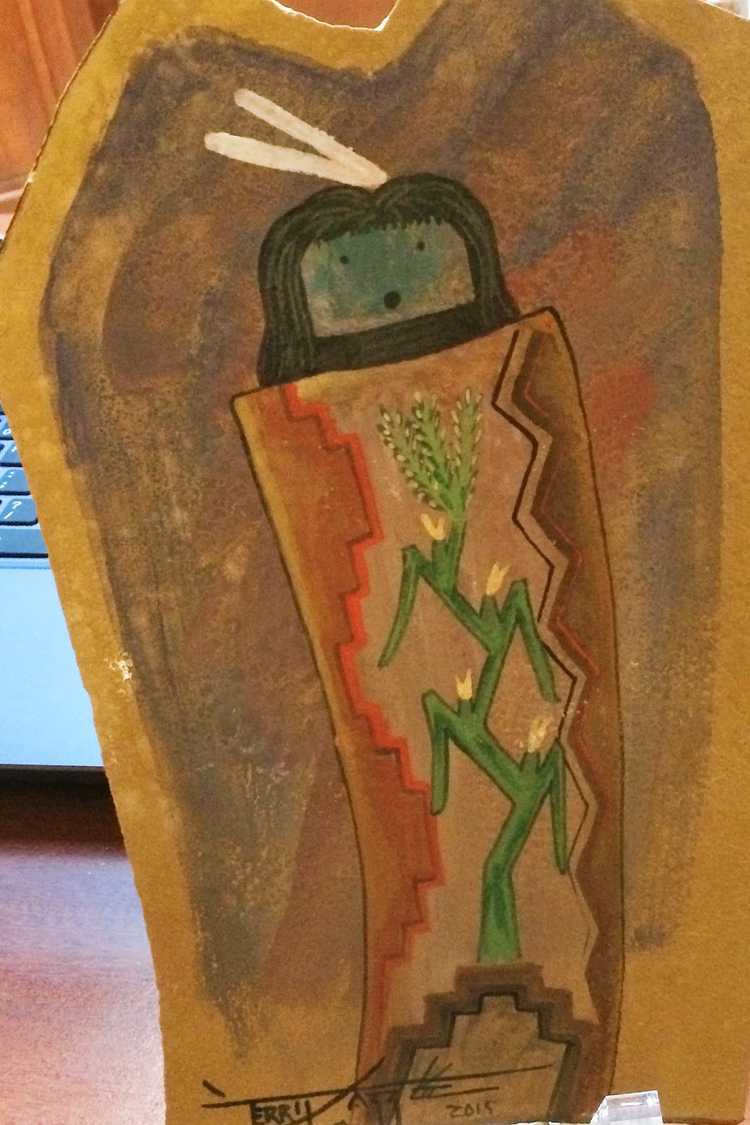 Michelle Martine Merrill's Picture of the Day: Terry Yazzie Begay Artwork