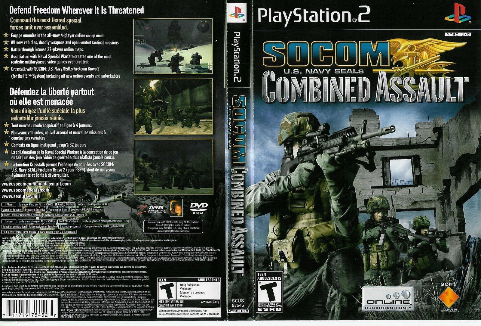 FANÁTICOS DE SOCOM: Socom CA