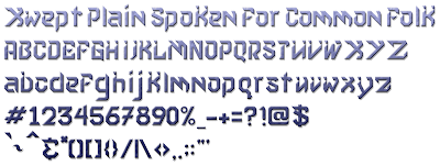 FontMaster: Xwept Fonts - 3 CC0 Freeware Fonts