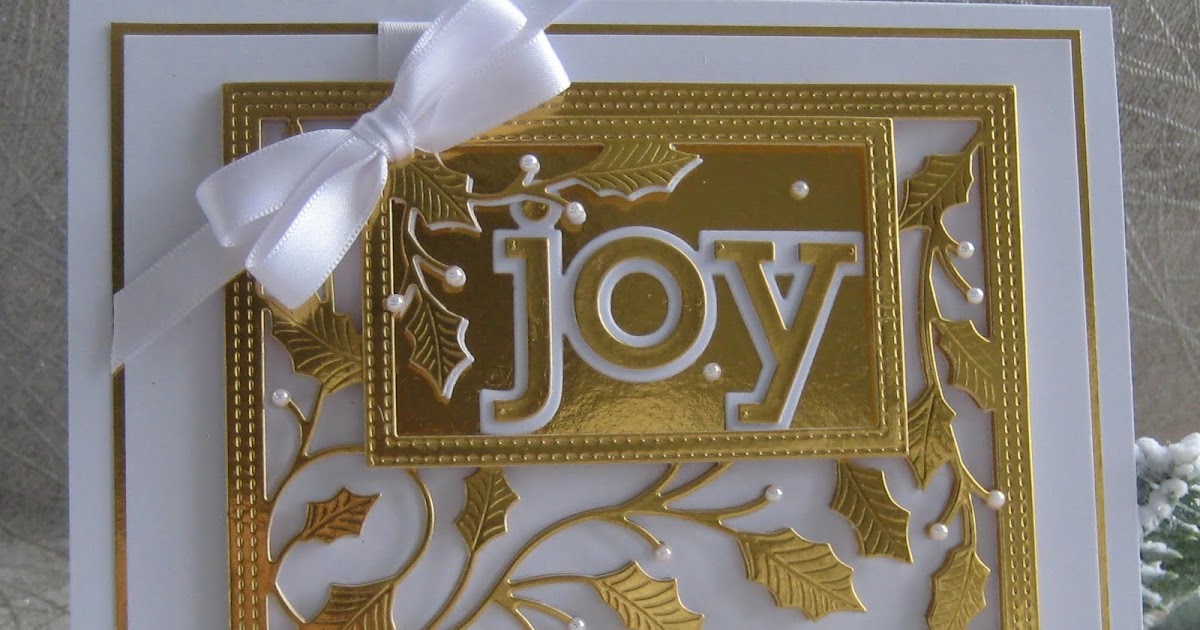 pamscrafts: Simple Festive Card