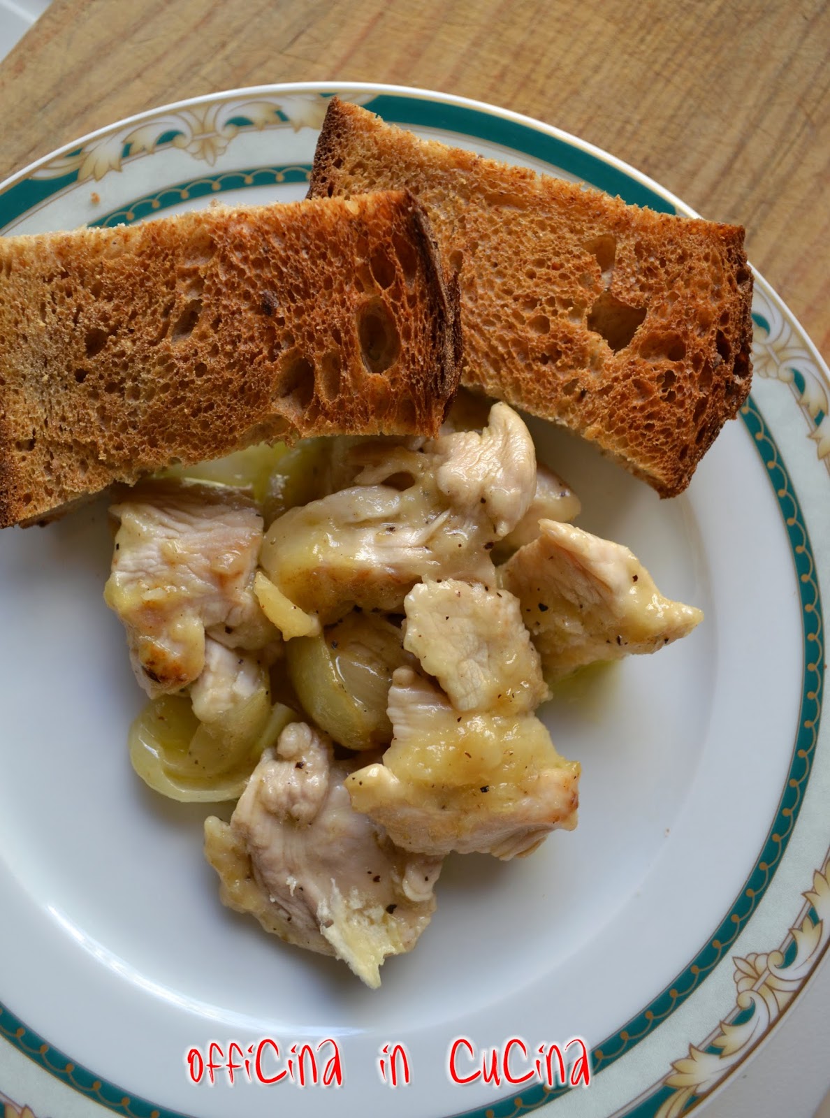 Pollo al Vino Bianco e Limone