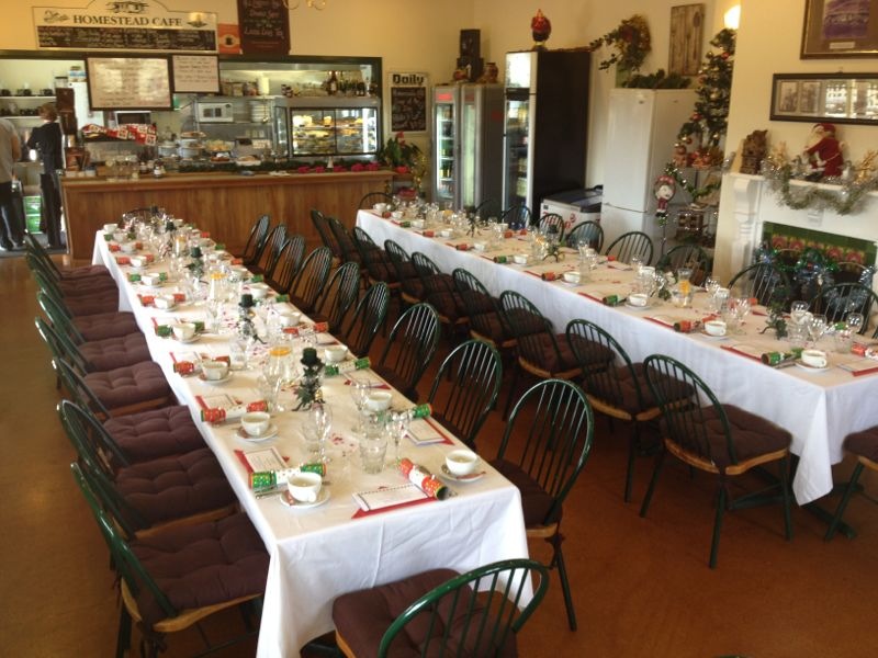 Homestead Cafe: Functions