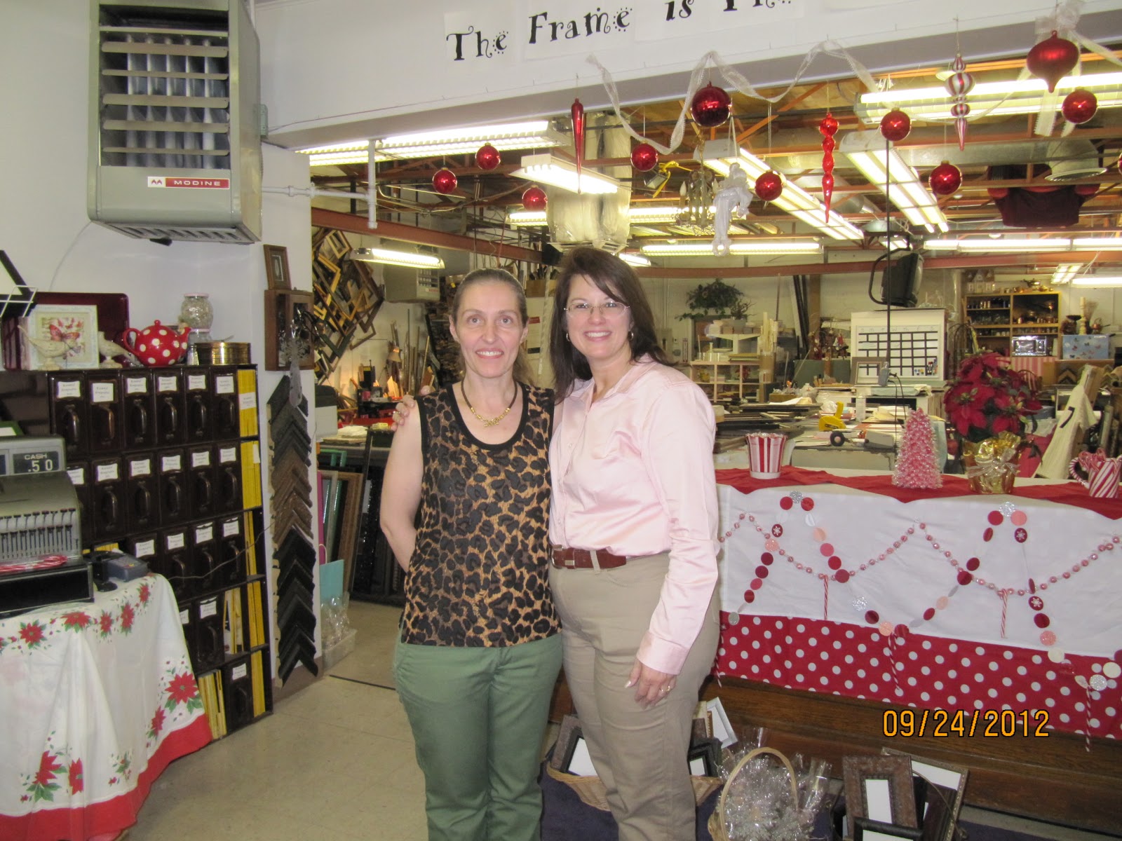 Time 2 Xstitch: More Jill Rensel studio pics