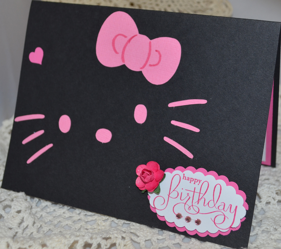 Simply Sweet Addictions: Hello Kitty cards creations