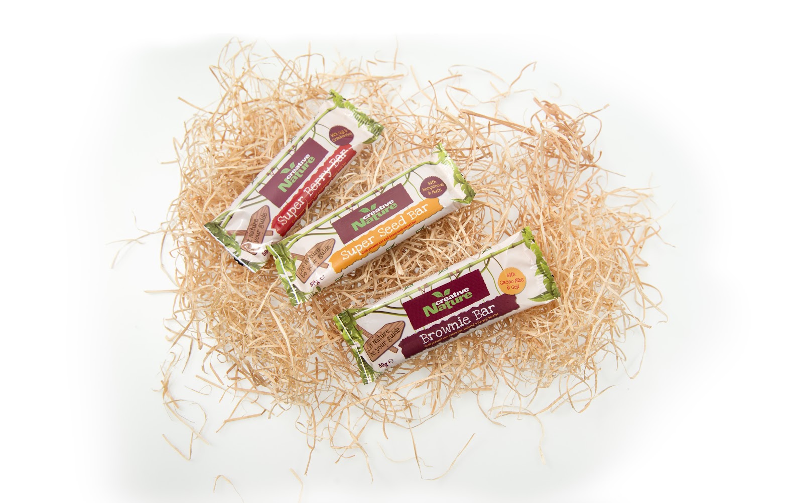 New Great Tasting Cold Pressed Health Bars from Creative Nature