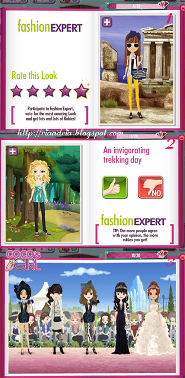 Catatan Ria: Coco Girl Fashion Game FB