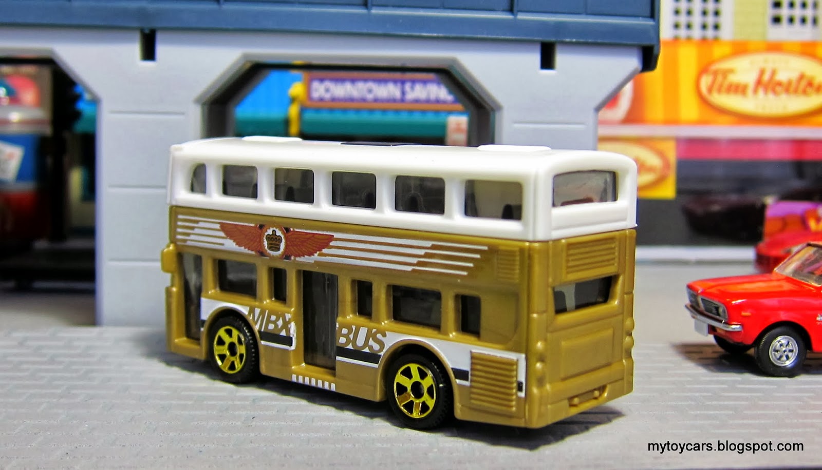 Mytoycars!: New 2013 Matchbox Double Decker Bus
