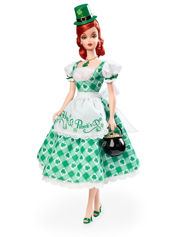 Mis Muñecas: BARBIE IRLANDA CELEBRA SAINT PATRICK'S DAY