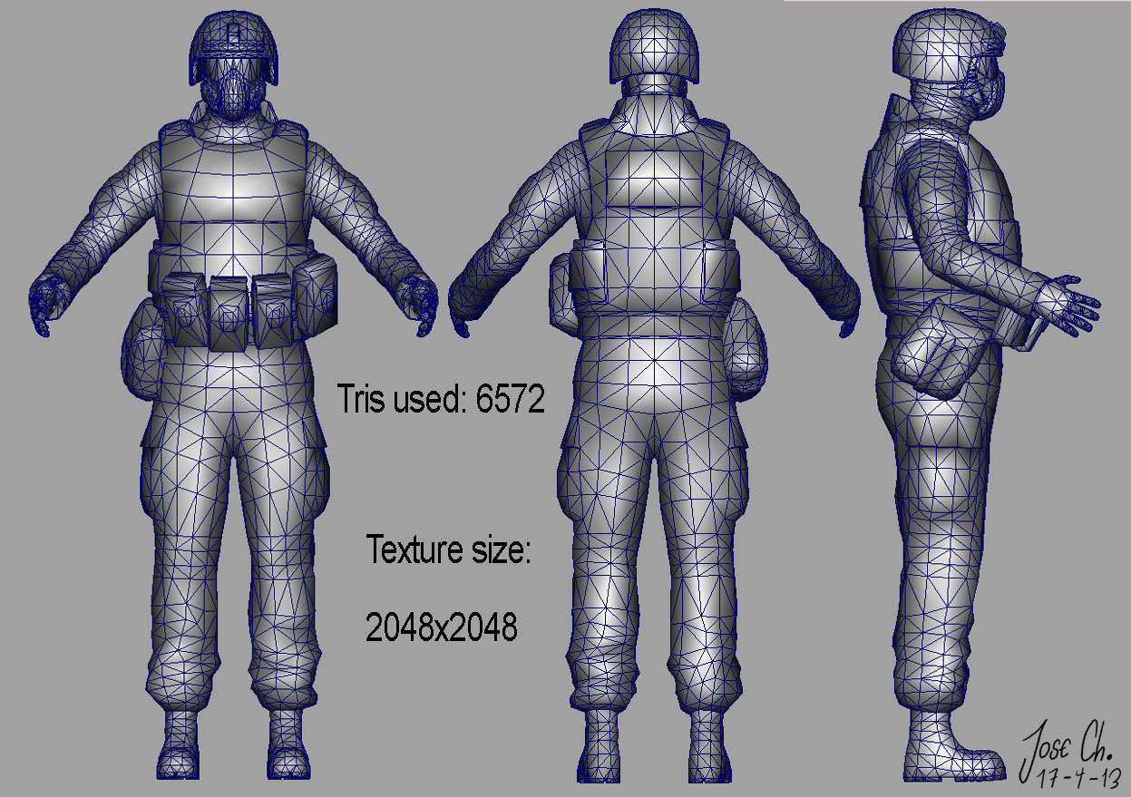 Thetwinsartists: Infantry Soldier