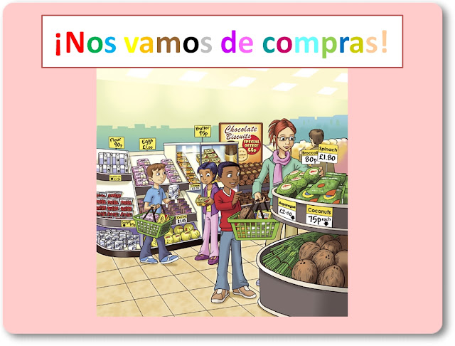 Burbuja de Lenguaje: ¡Nos vamos de compras!
