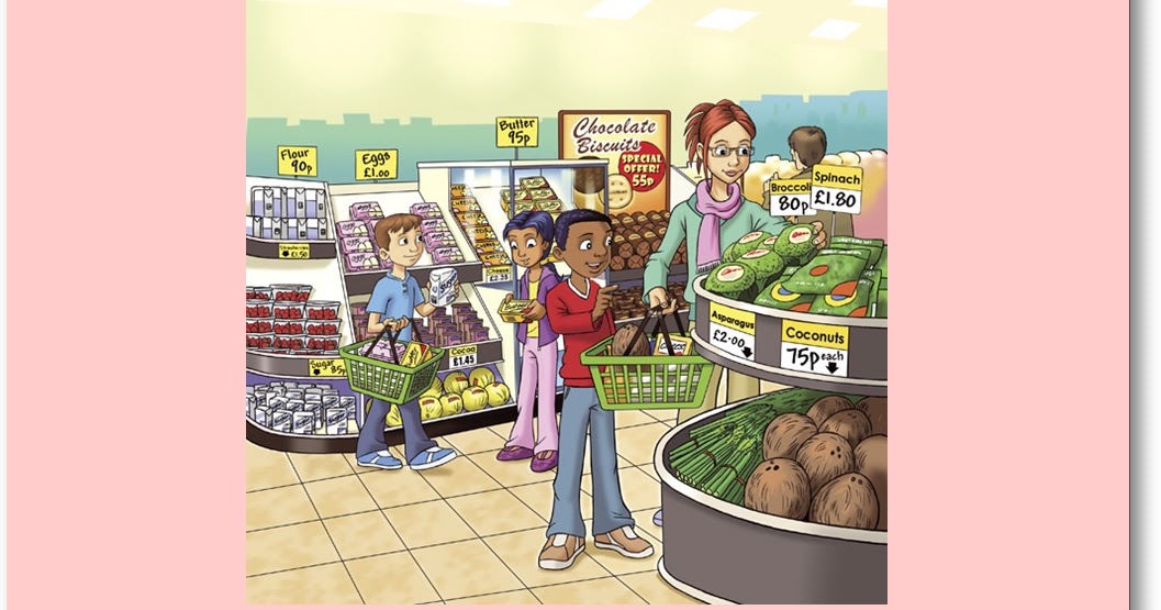 Burbuja de Lenguaje: ¡Nos vamos de compras!